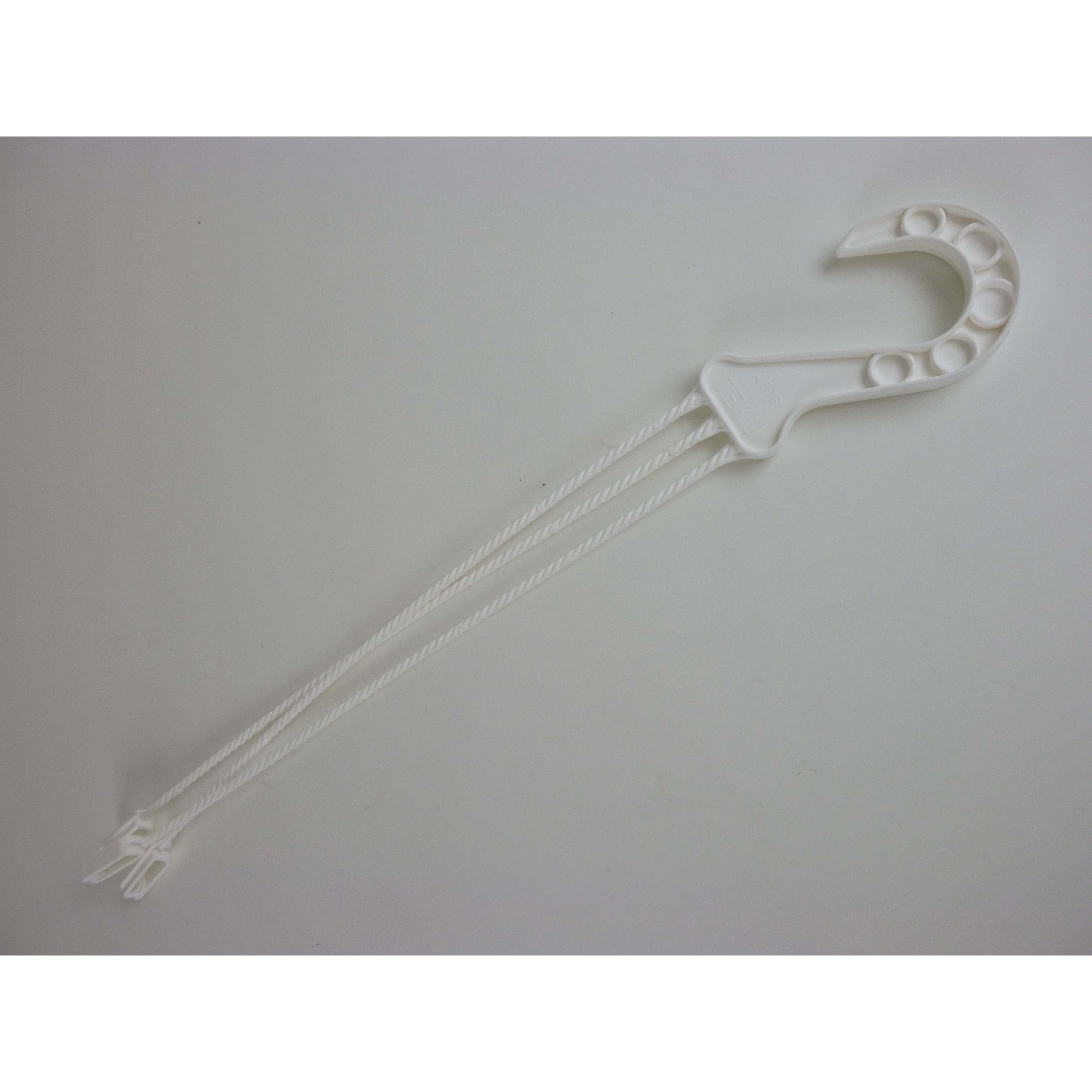 Hängare Teku MHB 38 cm Vit (endast hel förp 46 st)