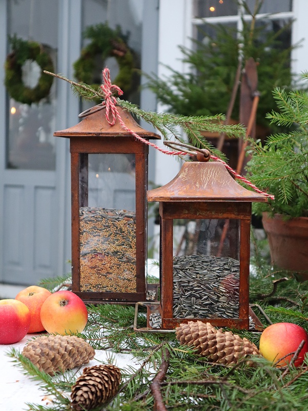 Fågelmatare frö Rusty 25 cm - REA